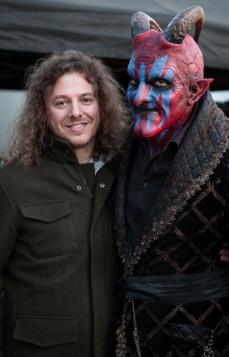 Terrance Zdunich on the set of ALLELUIA! THE DEVIL’S CARNIVAL - Robert ...