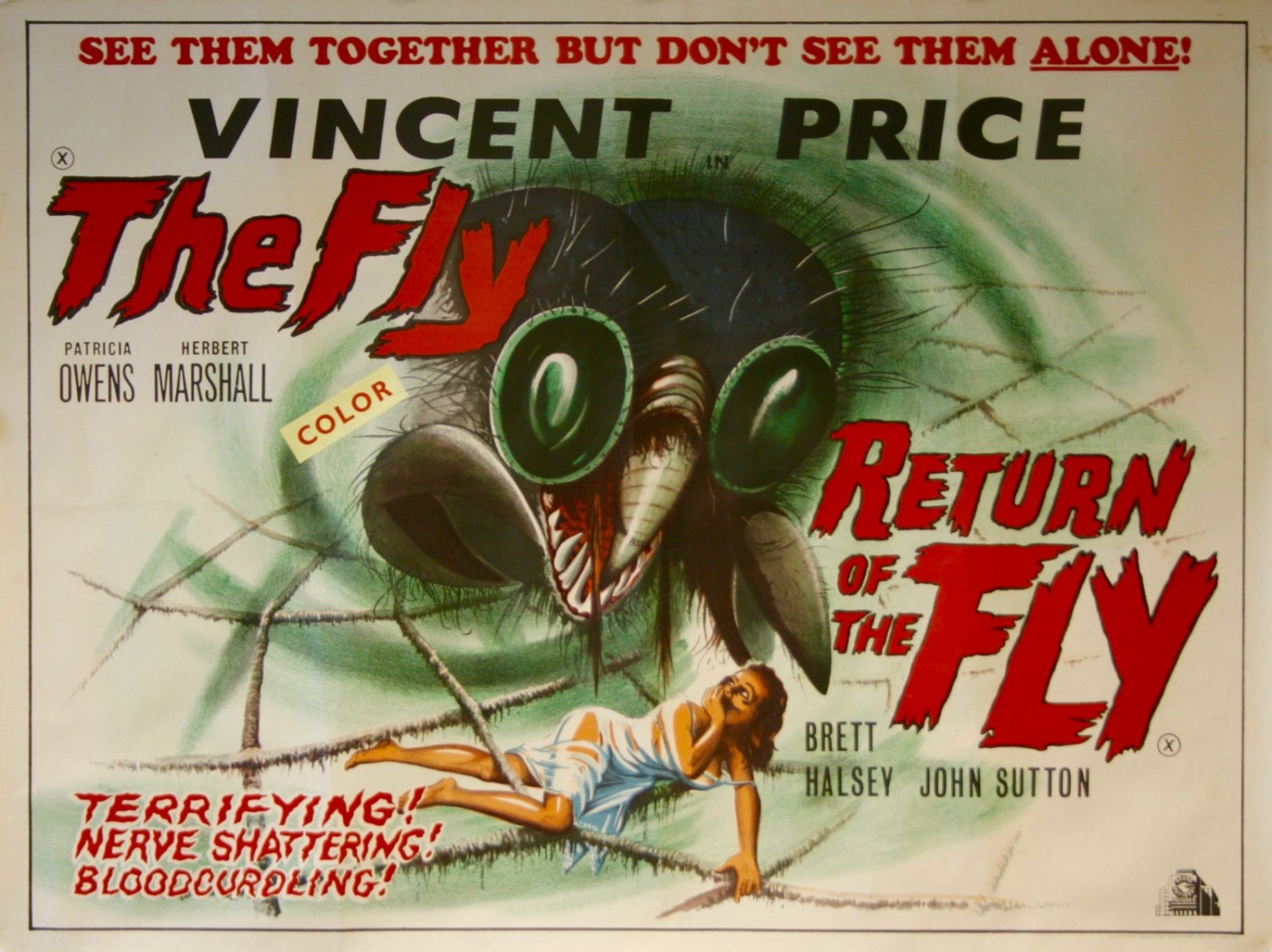 DOUBLE TAKE! Revisiting THE FLY & THE RETURN OF THE FLY! - Robert V ...